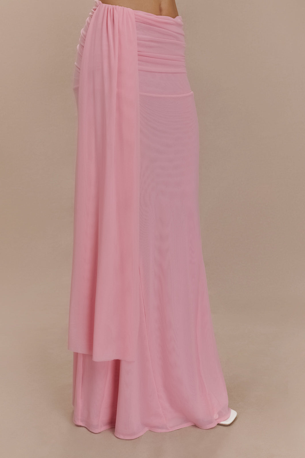 Brooklyn Mesh Crop Top - Candy Pink & MESHKI