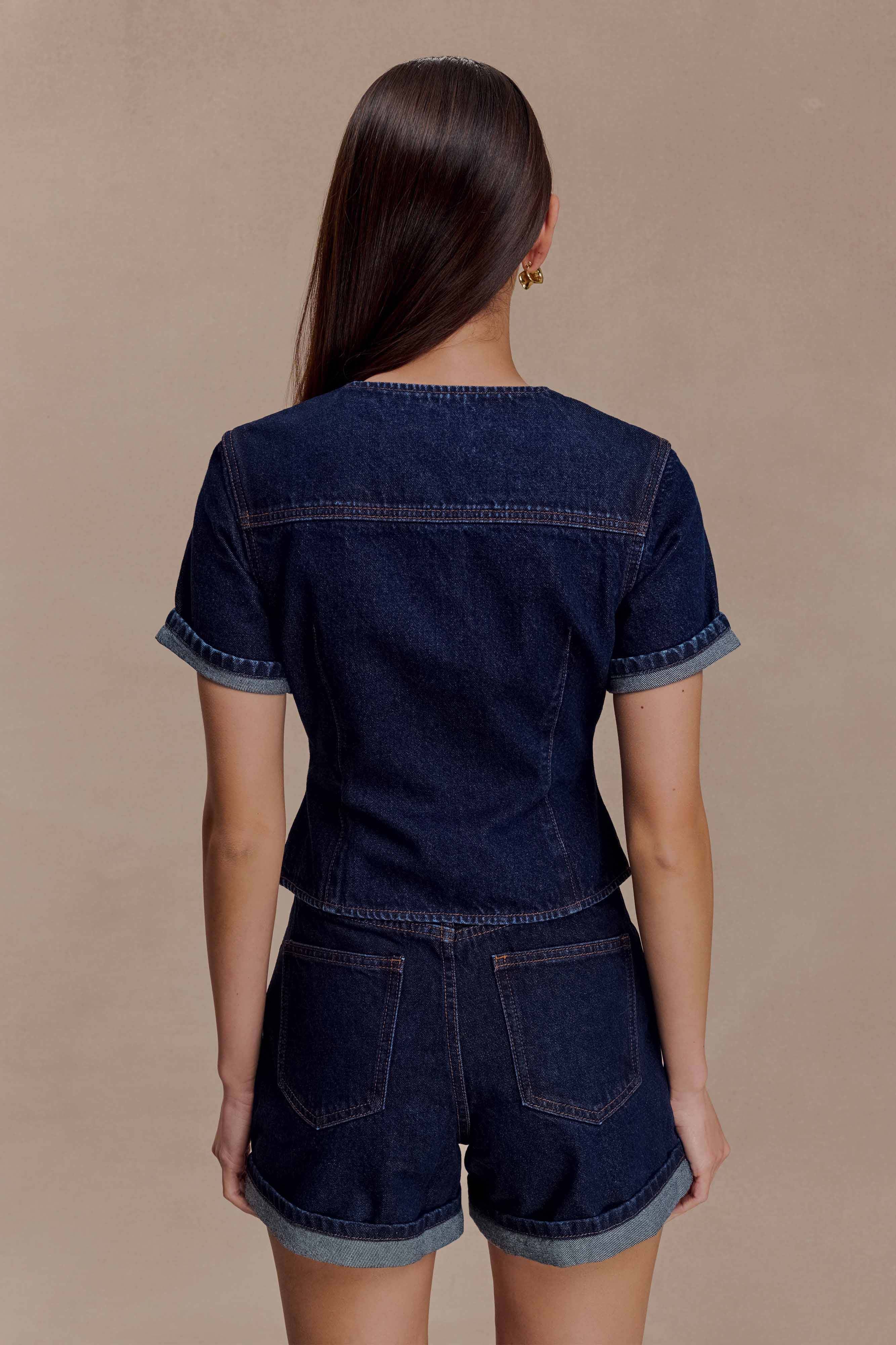Denim Tops & MESHKI