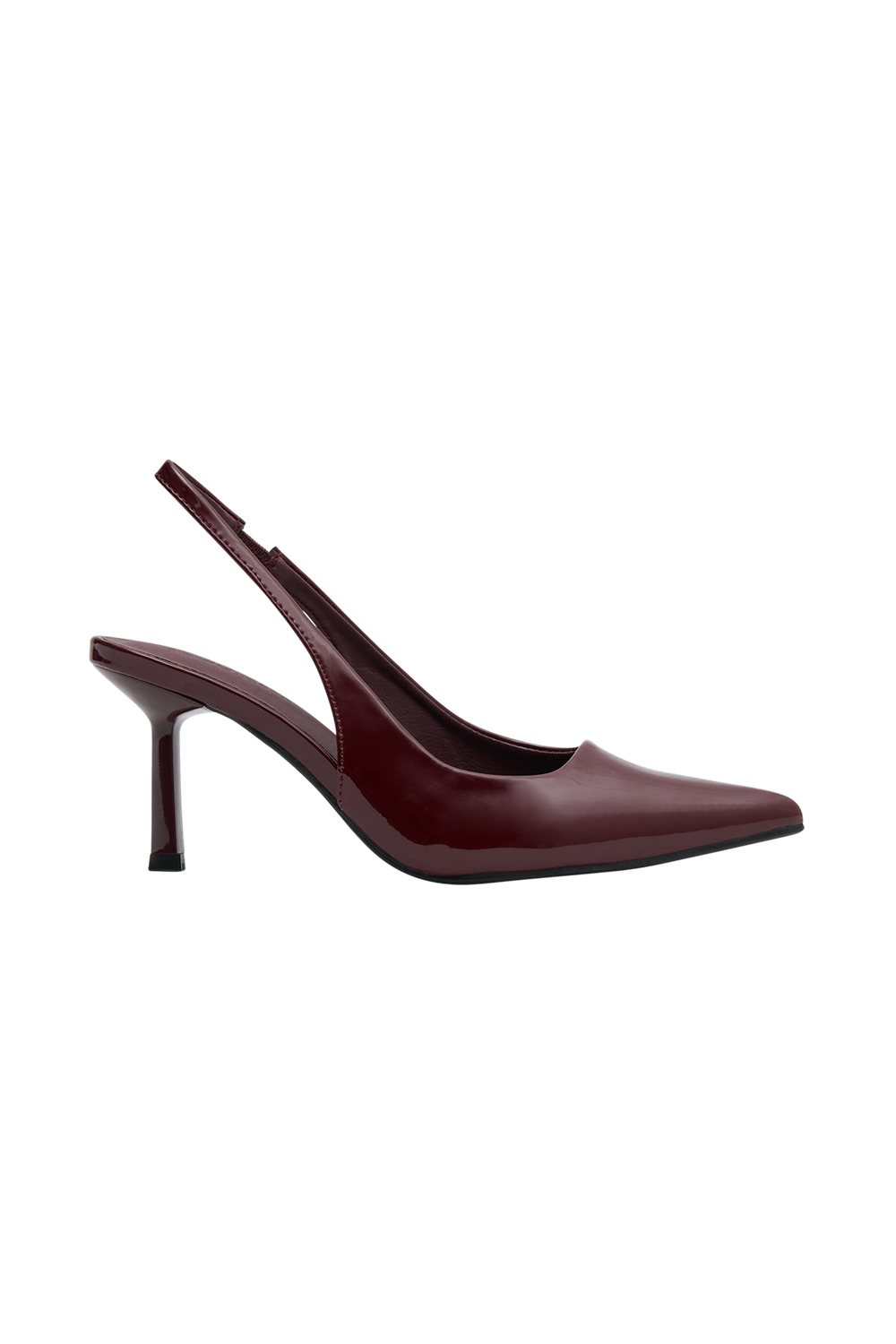 Dasha Sling Back Heels - Cherry Red- MESHKI