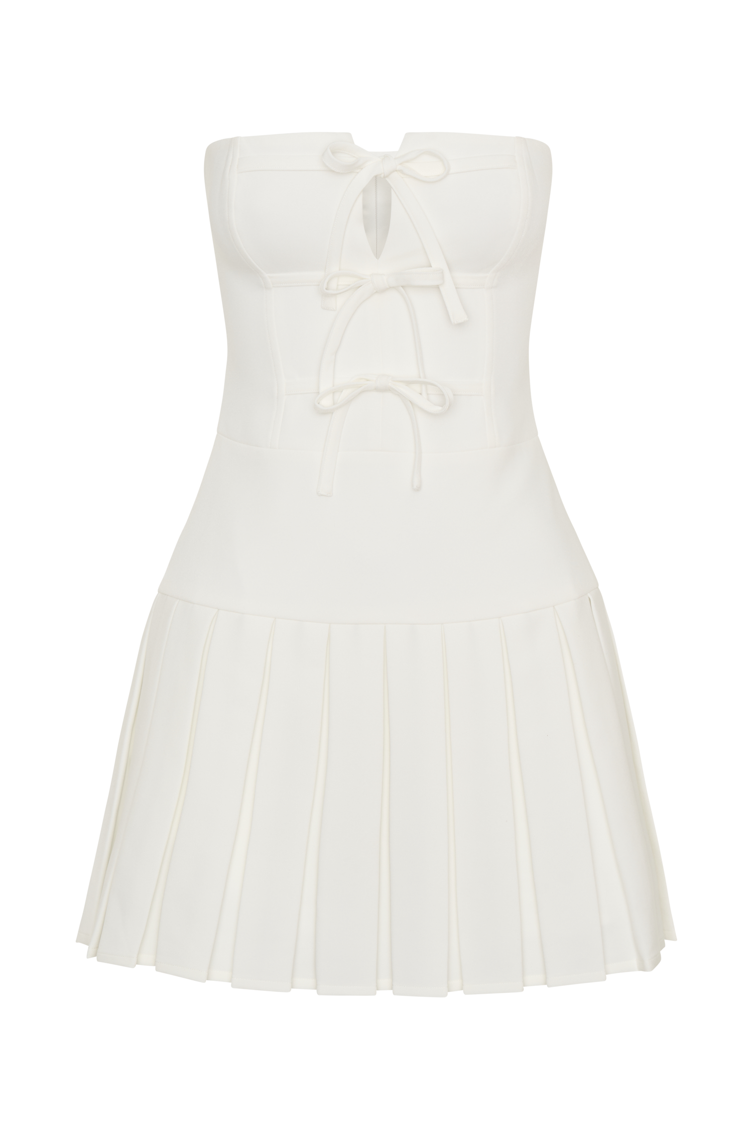 White Mini Dresses - Shop Online & MESHKI