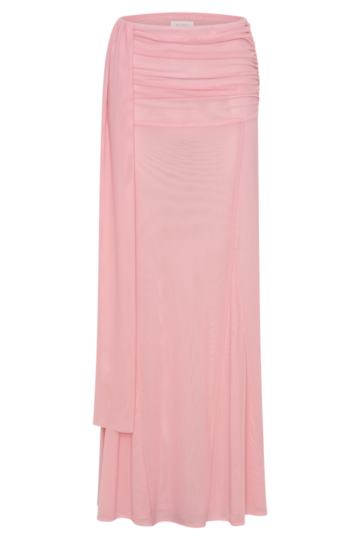 Brooklyn Mesh Crop Top - Candy Pink & MESHKI