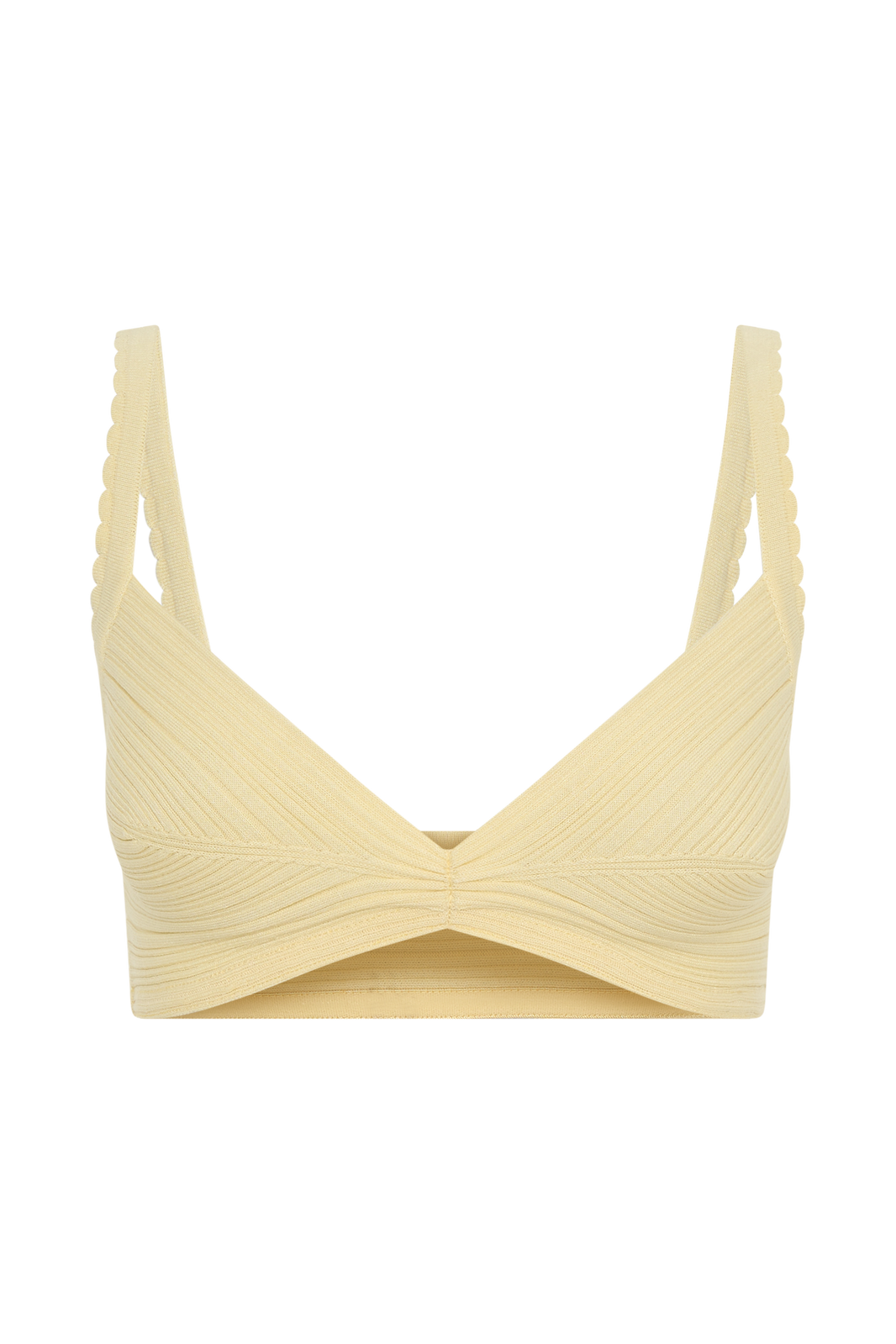 Coleene Pointelle Knit Maxi Skirt - Lemon & MESHKI