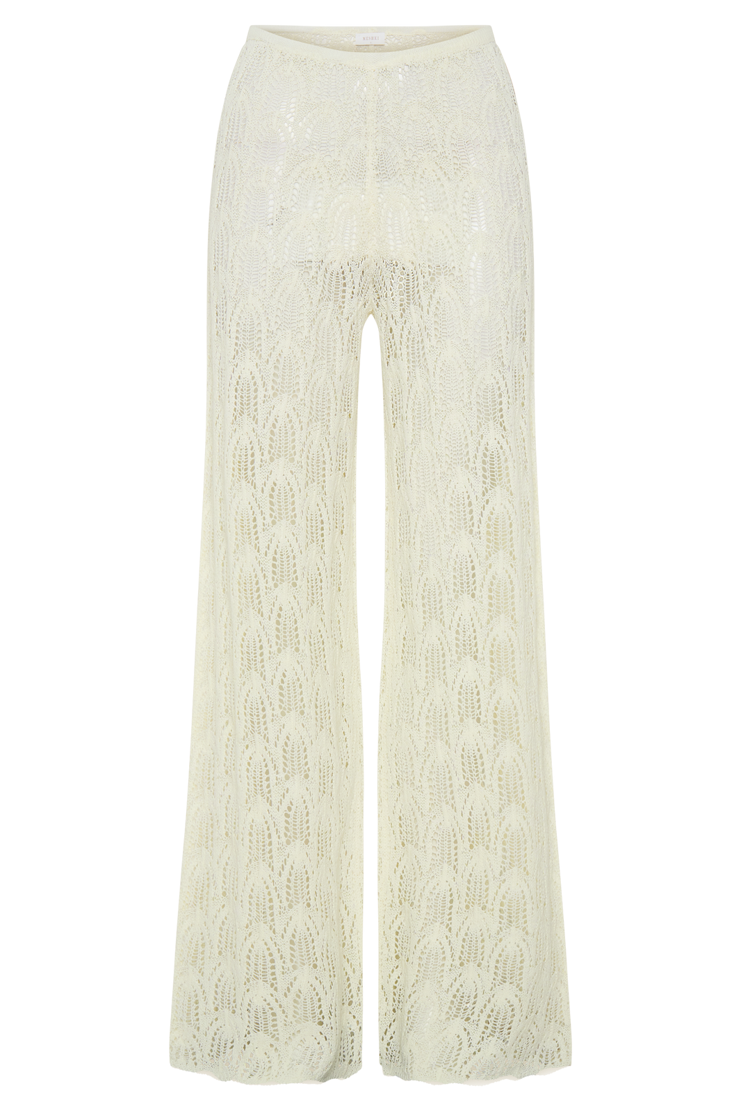 Angelika Twist Front Knit Top - Ivory & MESHKI