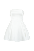 Eileen Mini Dress - White & MESHKI